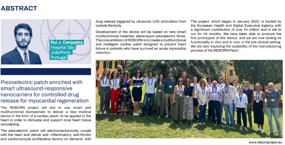 REBORN Project Featured in EACTS 2024 Newspaper